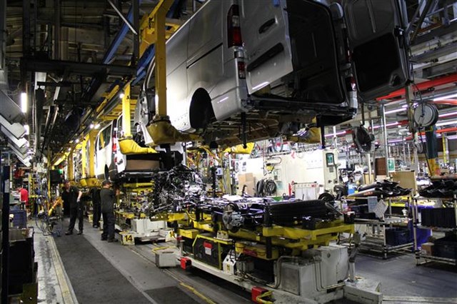 Inside Britain's only remaining van factory