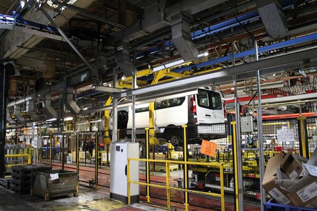 Inside Britain's only remaining van factory