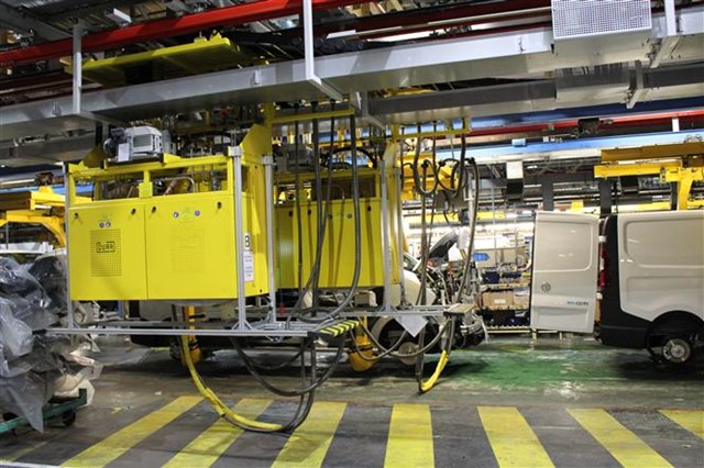 Inside Britain's only remaining van factory