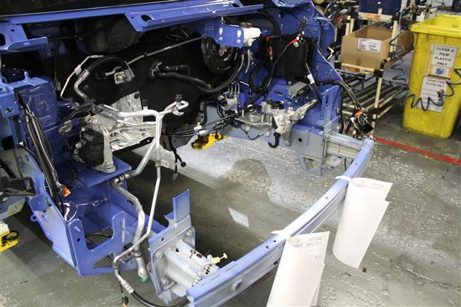 Inside Britain's only remaining van factory