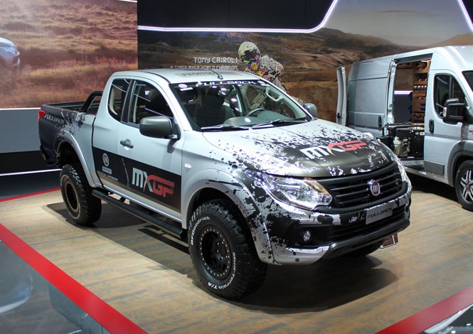 Big pickups and eco vans dominate Fiat stand at IAA 2016