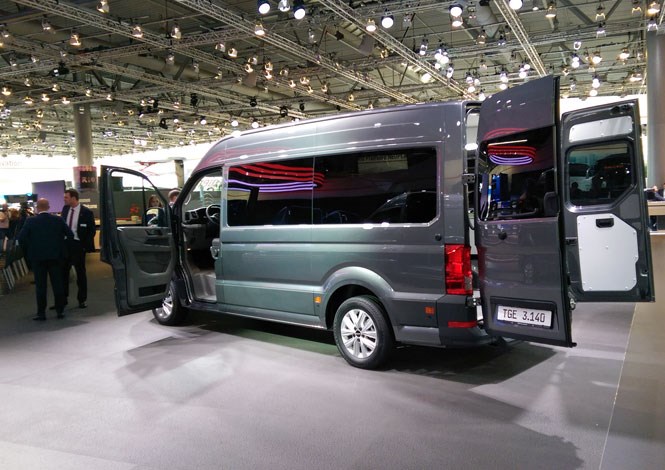 MAN van – new TGE officially unveiled at 2016 IAA show