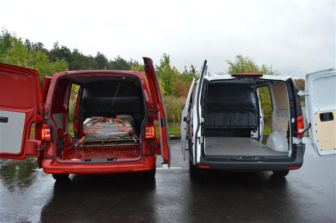 Mercedes-Benz Vito versus Volkswagen Transporter