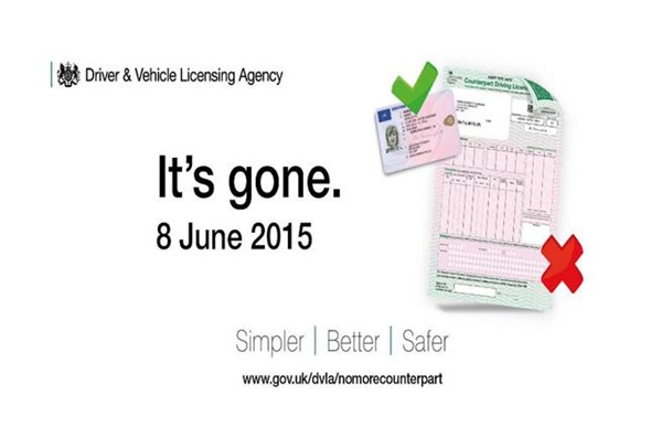 Licence Counterpart scrapped – all you need to know