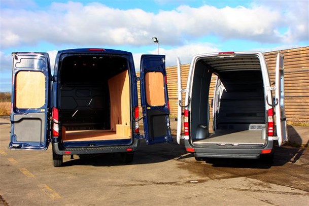 Mercedes-Benz Sprinter v Ford Transit: Clash of the Titans