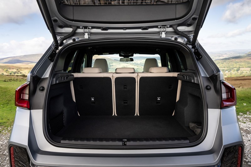 BMW X1 (2025) boot space & practicality