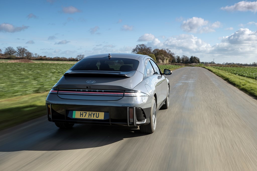 Hyundai Ioniq 6 (2025) boot space & practicality