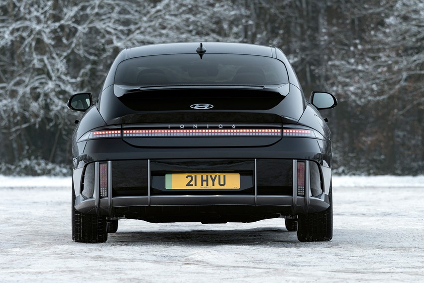 Hyundai Ioniq 6 (2025) boot space & practicality