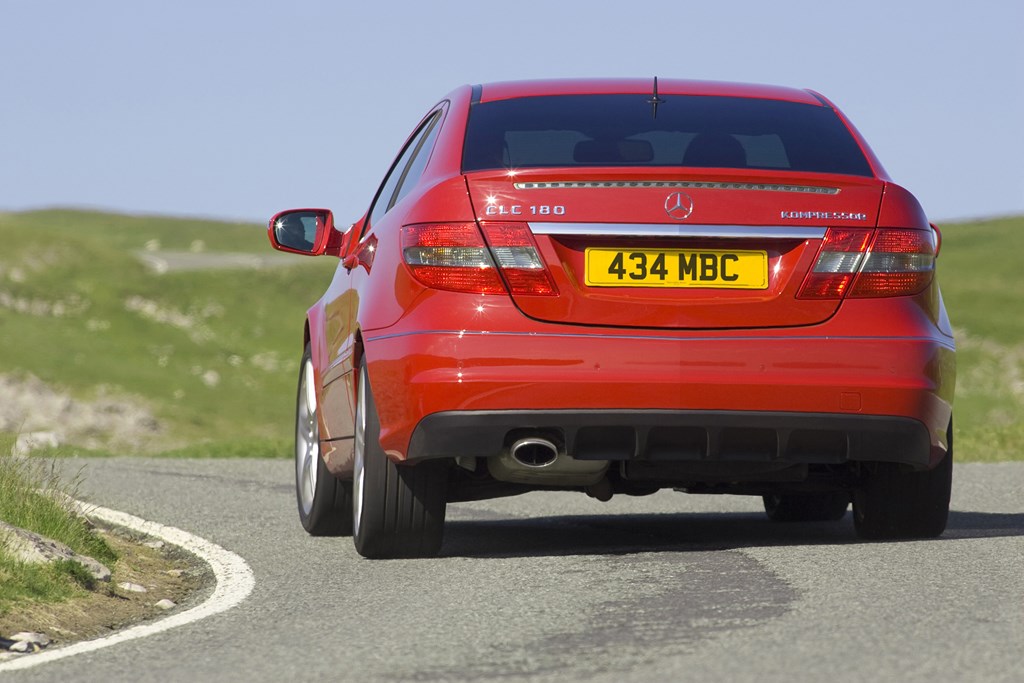 Used Mercedes-Benz CLC Coupe (2008 - 2010) boot space & practicality