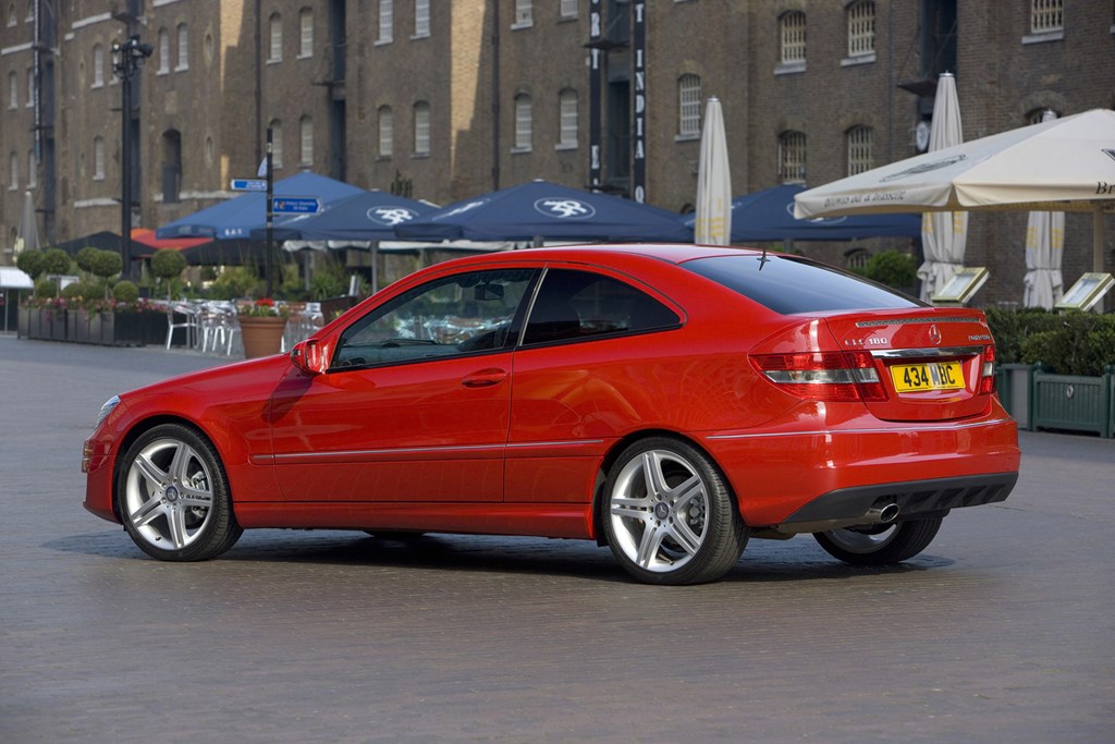 Used Mercedes-Benz CLC Coupe (2008 - 2010) boot space & practicality
