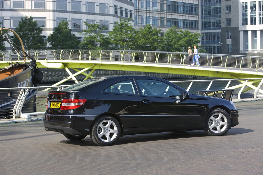 Used Mercedes-Benz CLC Coupe (2008 - 2010) boot space & practicality