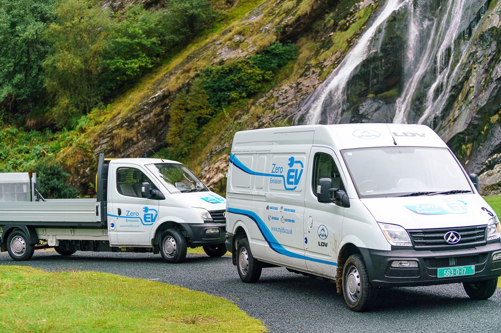 LDV EV80 large electric van review