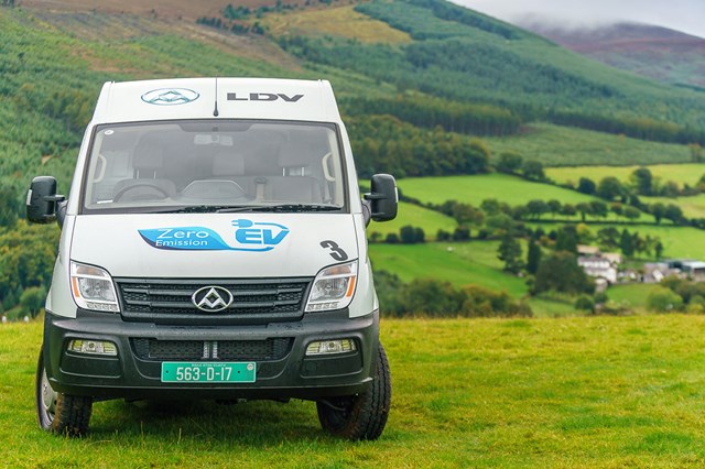 LDV EV80 large electric van review