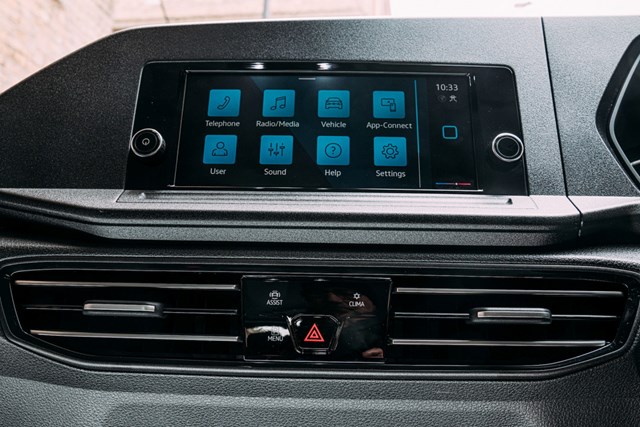 Volkswagen Caddy (2025) boot space & practicality