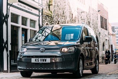 Volkswagen Caddy (2025) boot space & practicality