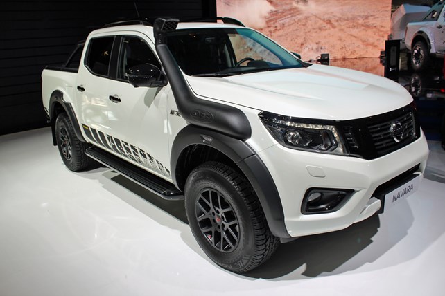 Nissan Navara N-Guard special edition pickup at the 2018 IAA Commercial ...