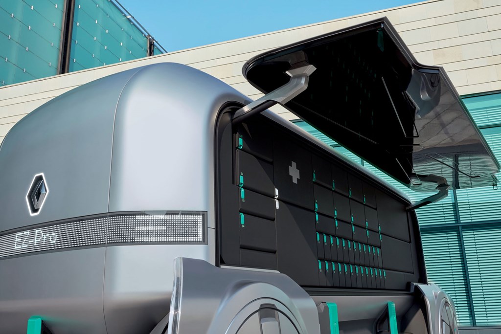 Renault EZ-Pro concept at IAA Commercial Vehicles show 2018