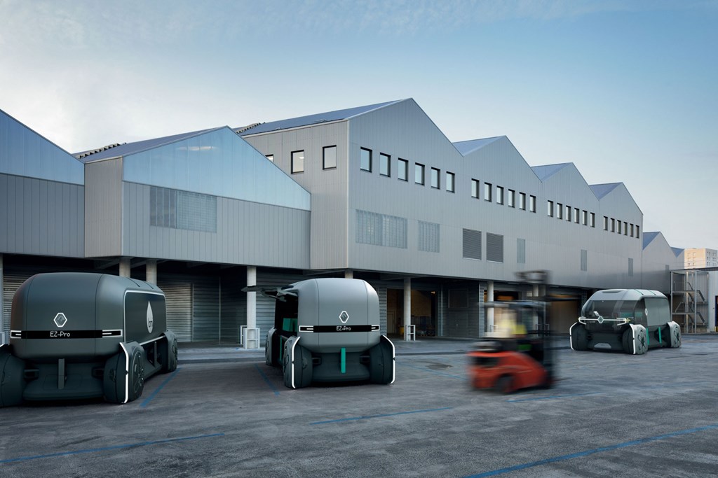 Renault EZ-Pro concept at IAA Commercial Vehicles show 2018