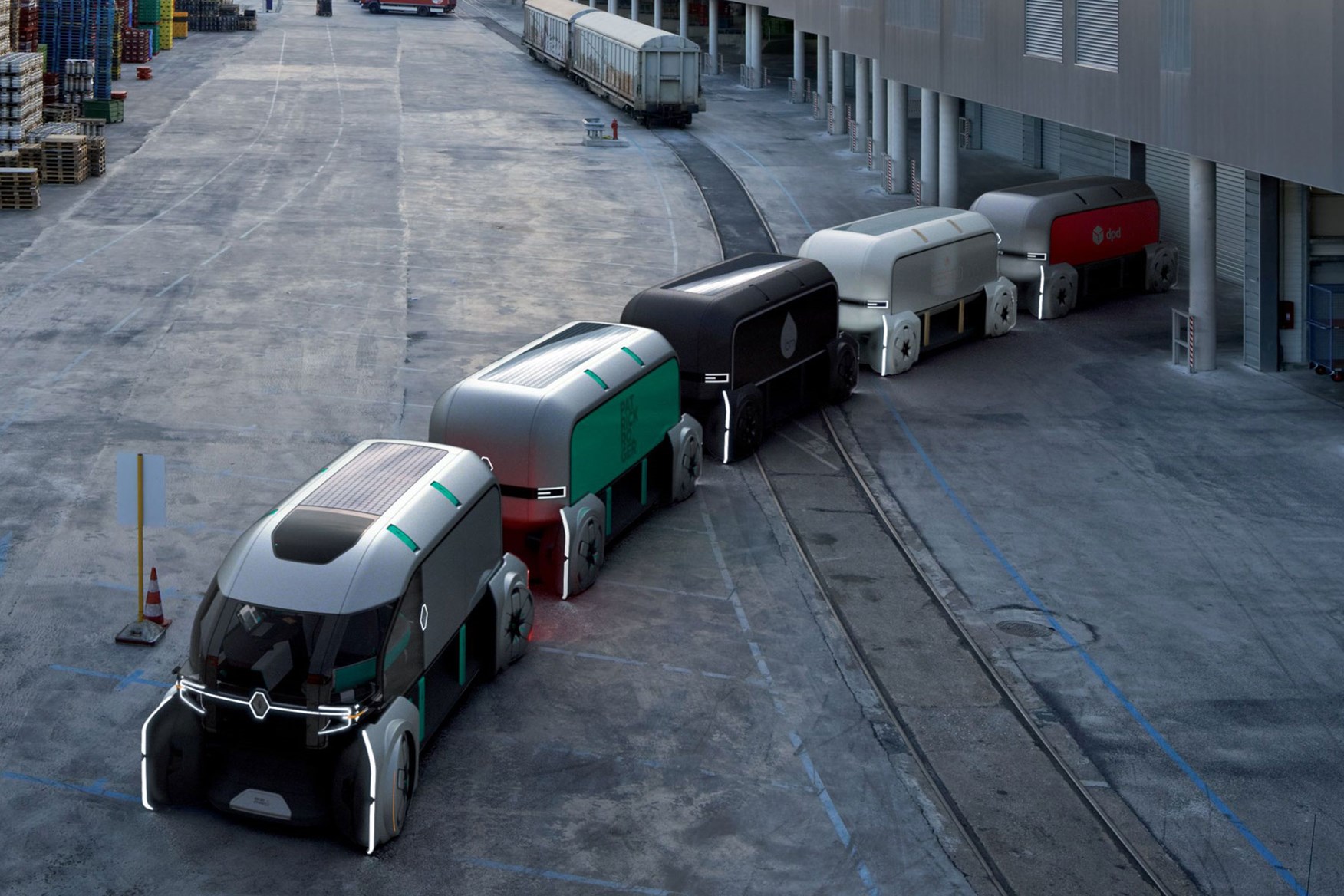 Renault EZ-Pro concept at IAA Commercial Vehicles show 2018