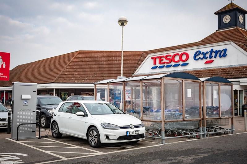 Tesco transforms charging infrastructure