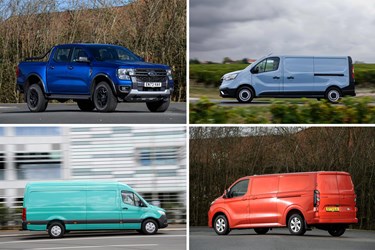 Comparing the best vans and pickups in the UK