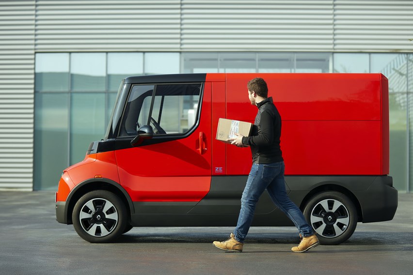 Renault EZ-Flex electric city van concept to trial future of urban ...