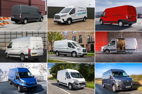 Comparing the best vans and pickups in the UK
