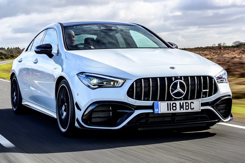 Mercedes-AMG CLA Coupe AMG S (2019 - 2026) specs & dimensions | Parkers