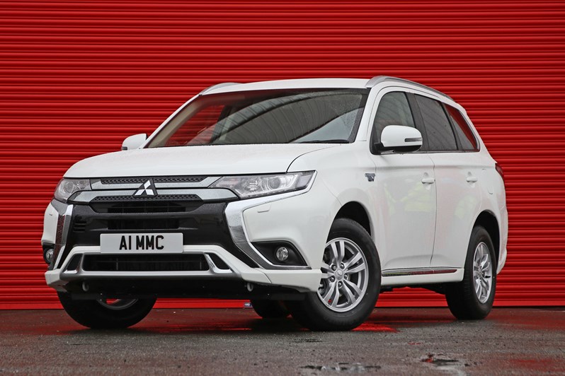 New 2020 Mitsubishi Outlander PHEV Commercial van range structure
