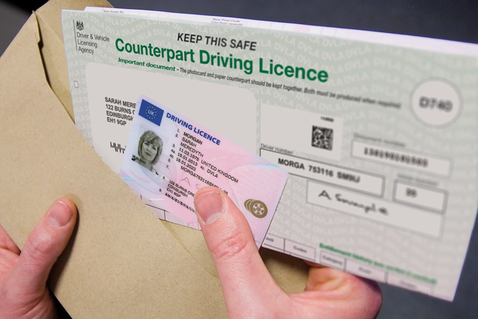 What is a DVLA check code