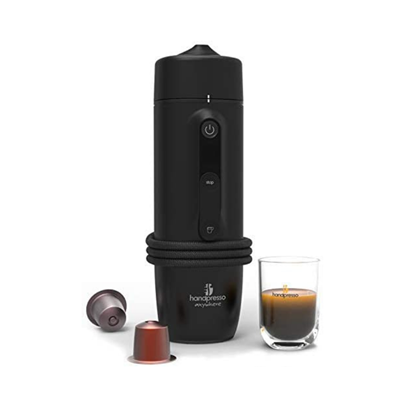 Handpresso Auto Capsule Portable Coffee Maker review: Roadside cafe in ...