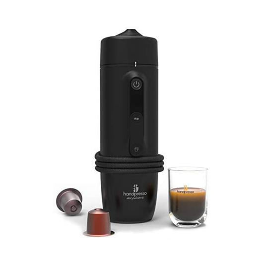 Handpresso Auto Capsule Portable Coffee Maker review: Roadside cafe in ...
