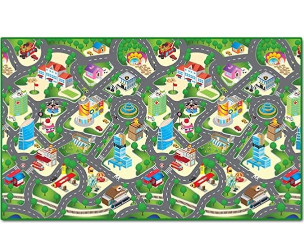 The best road playmats for young car fans
