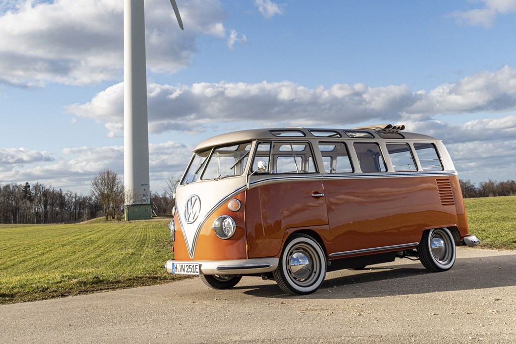 VW e-Bulli – a classic VW Transporter converted to electric power