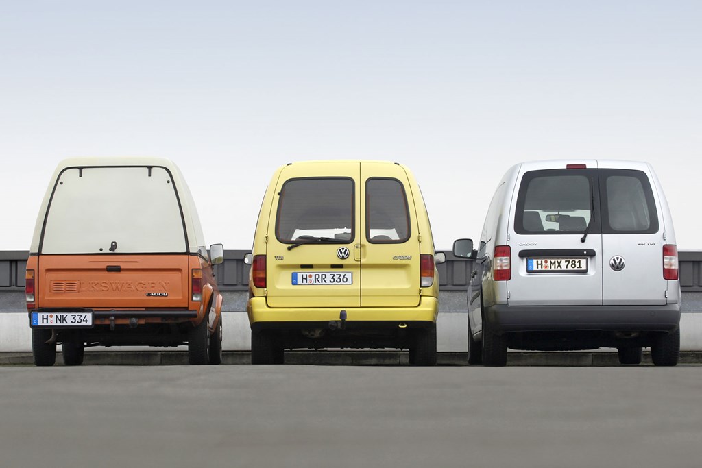 History of the Volkswagen Caddy – see how it’s changed over time