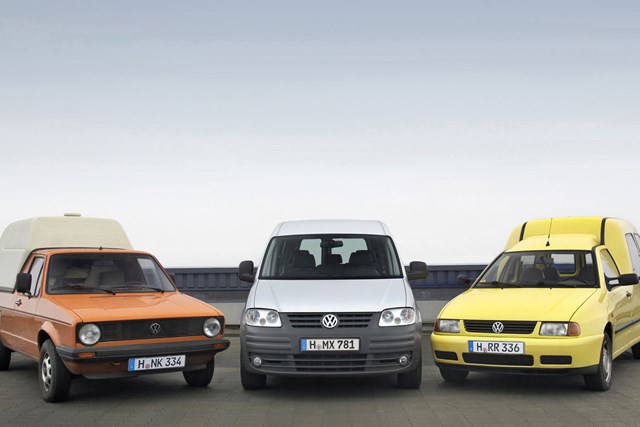 History of the Volkswagen Caddy – see how it’s changed over time