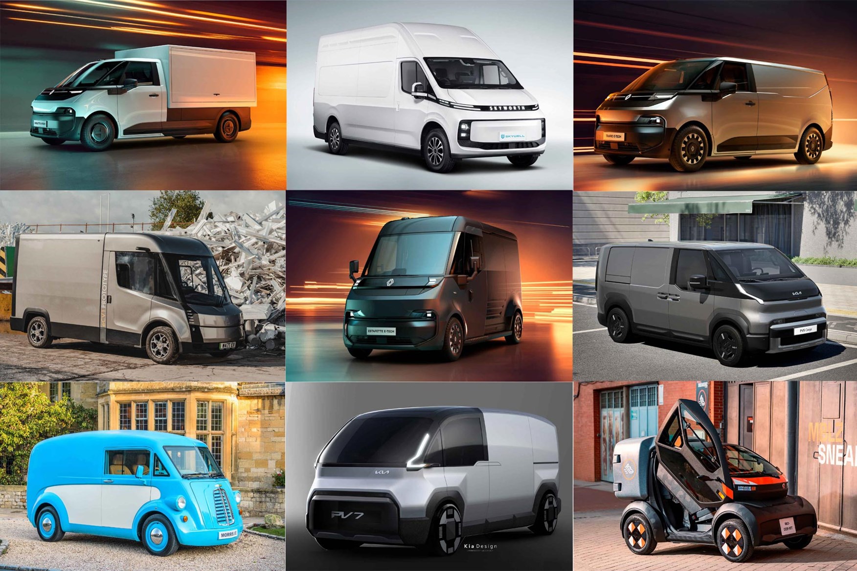 Electric vans coming soon - future electric vans on sale in 2025, 2026 ...