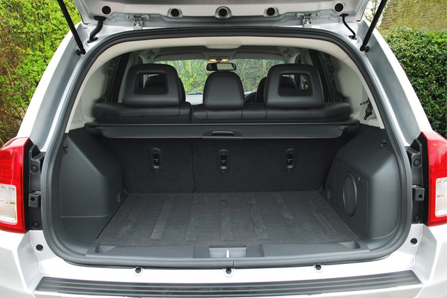 Used Jeep Compass Estate (2011 - 2015) boot space & practicality
