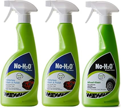 No-H2O review: waterless wash put to the test