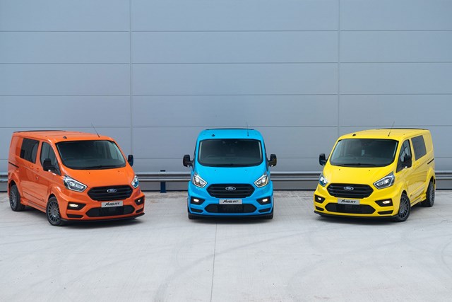 Sporty MS-RT vans now available from all Ford Transit Centres