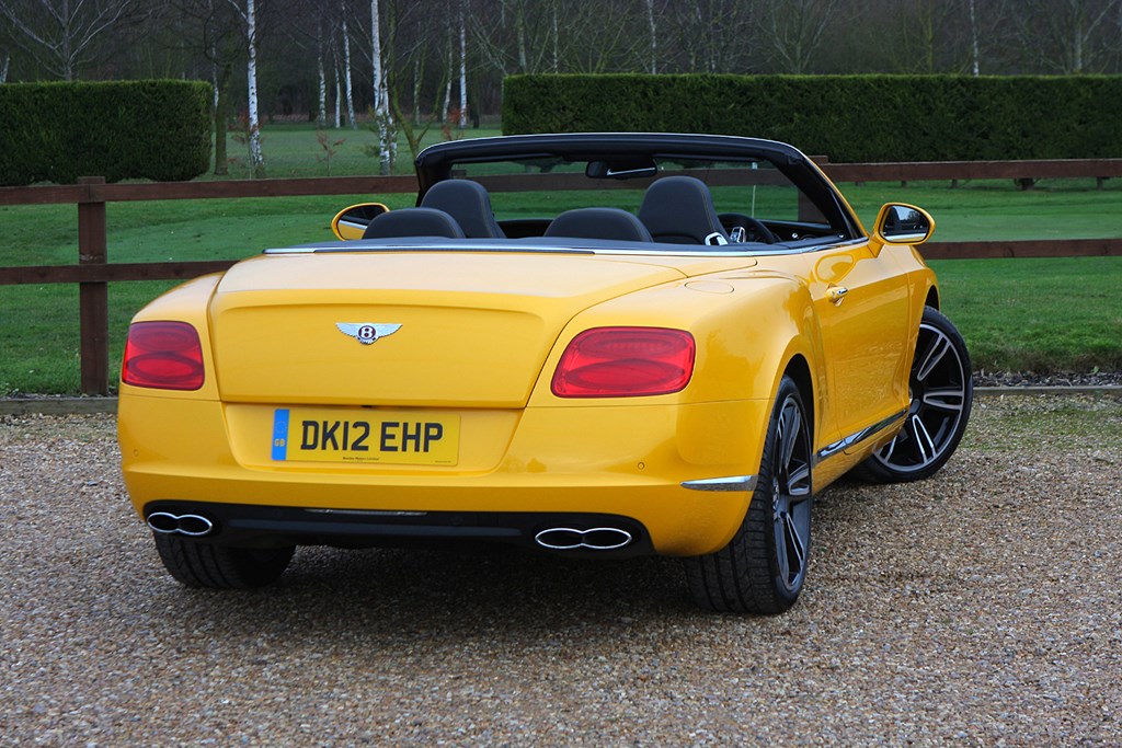 Used Bentley Continental GT GTC Convertible (2011 - 2018) boot space ...