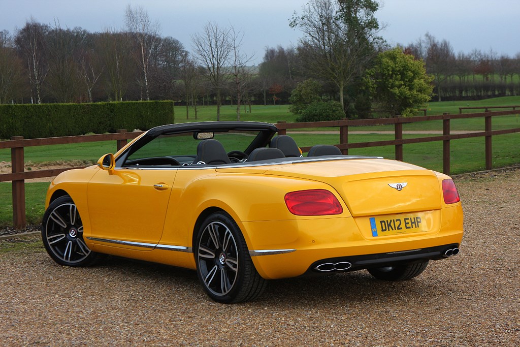 Used Bentley Continental GT GTC Convertible (2011 - 2018) boot space ...