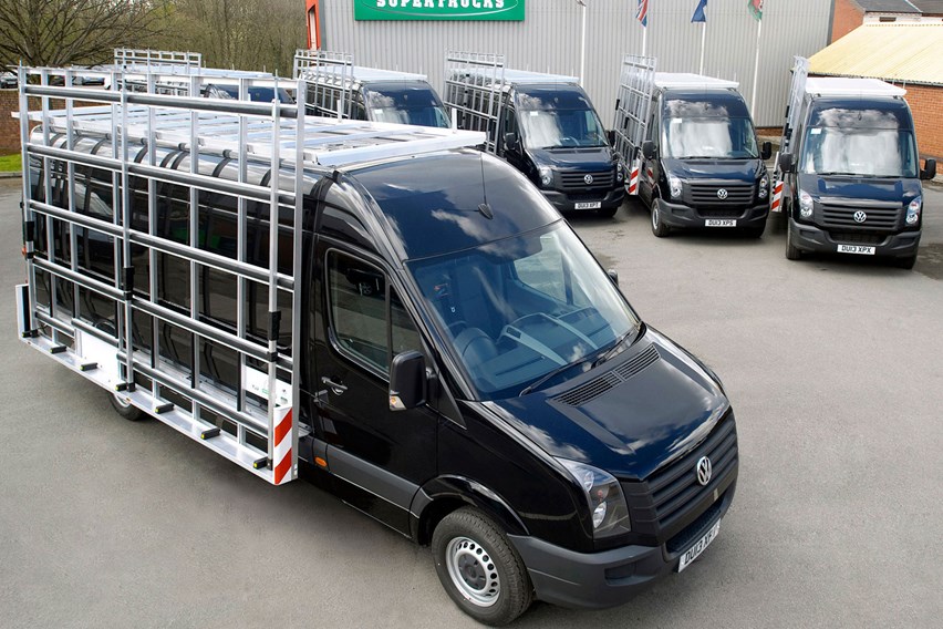 What are the different parts of a van called?