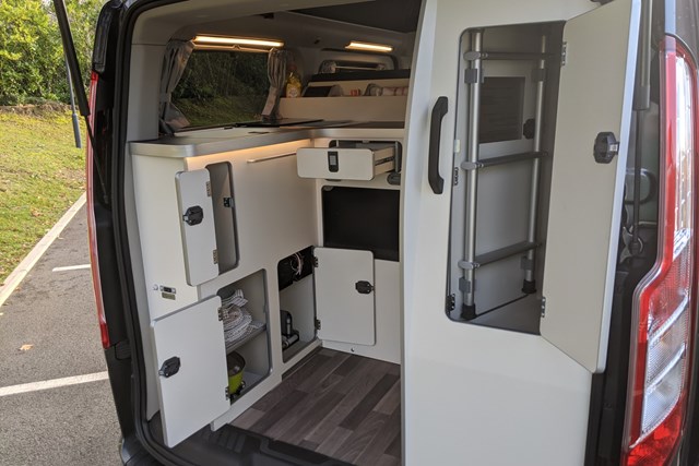 Volkswagen California vs Ford Transit Custom Nugget campervan ...