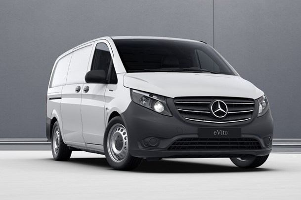 Mercedes upgrades eVito electric van with new standard kit