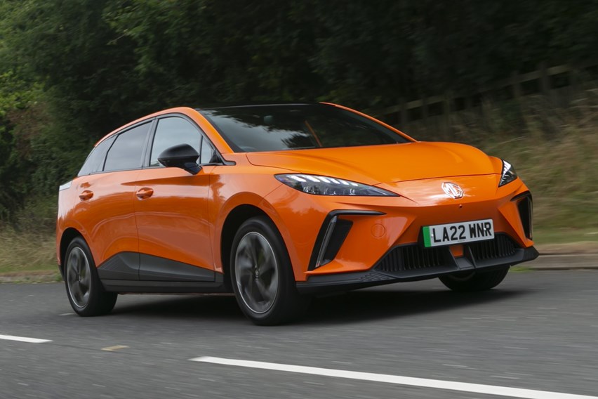 MG MG4 (2025) boot space & practicality