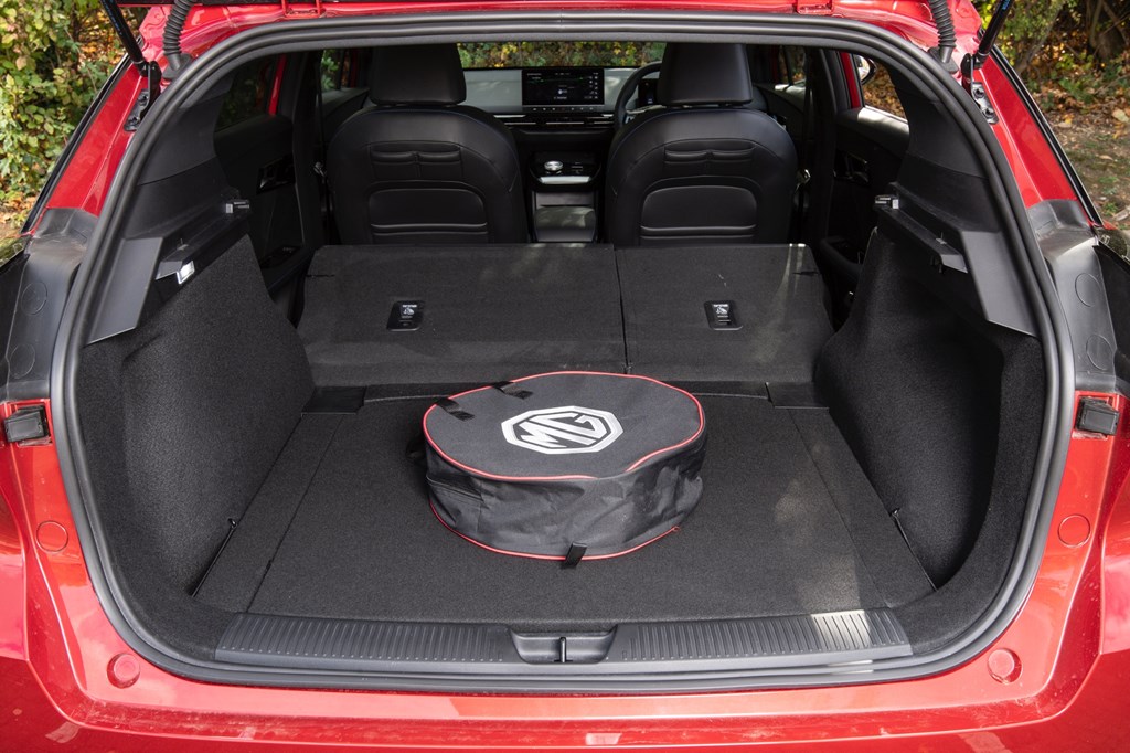 MG MG4 (2024) boot space & practicality