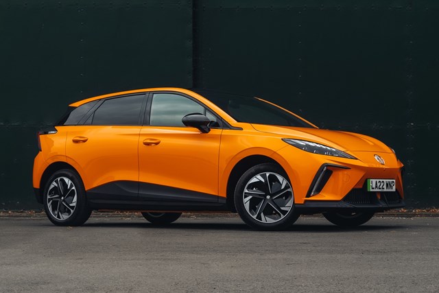 MG MG4 (2025) boot space & practicality