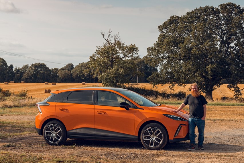 MG MG4 (2025) boot space & practicality