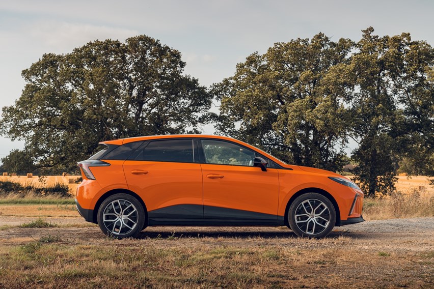 MG MG4 (2025) boot space & practicality